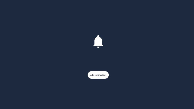 bell notification animation