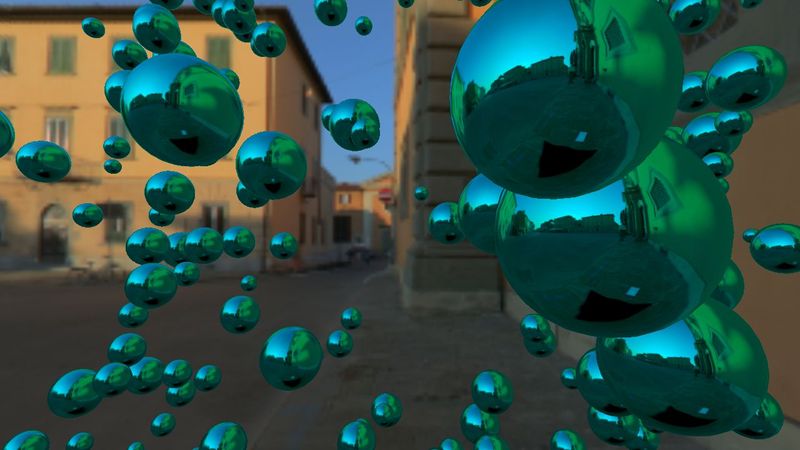 three.js reflection cubemap
