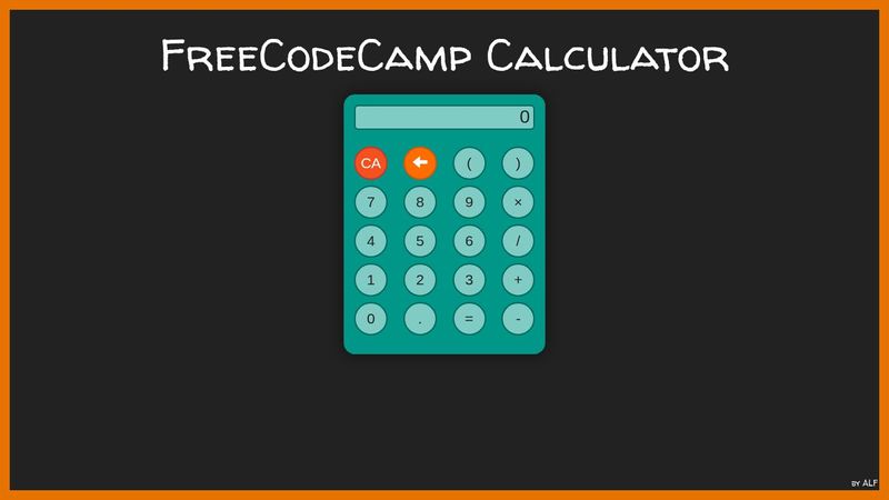 FreeCodeCamp Calculator