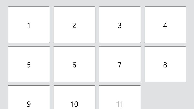 Cards, with CSS Grid