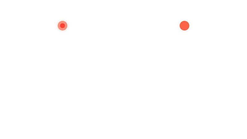 Pulse animation with svg dot opacity