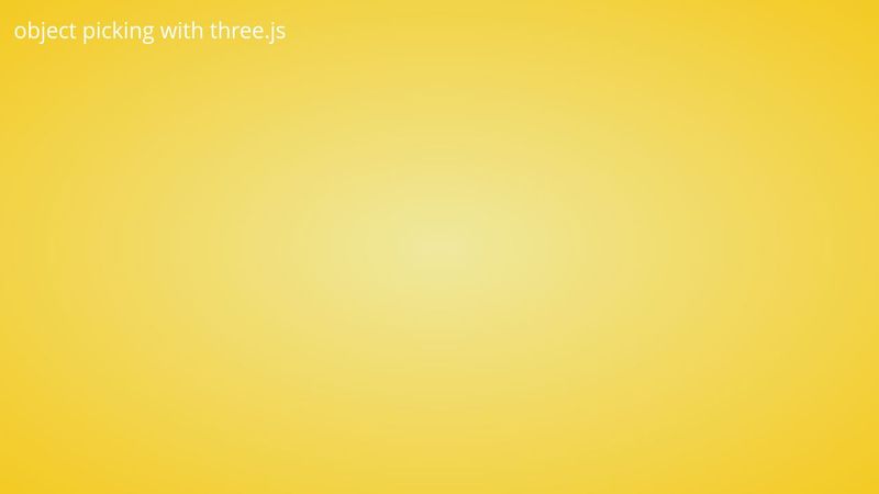 three.js Raycaster picking