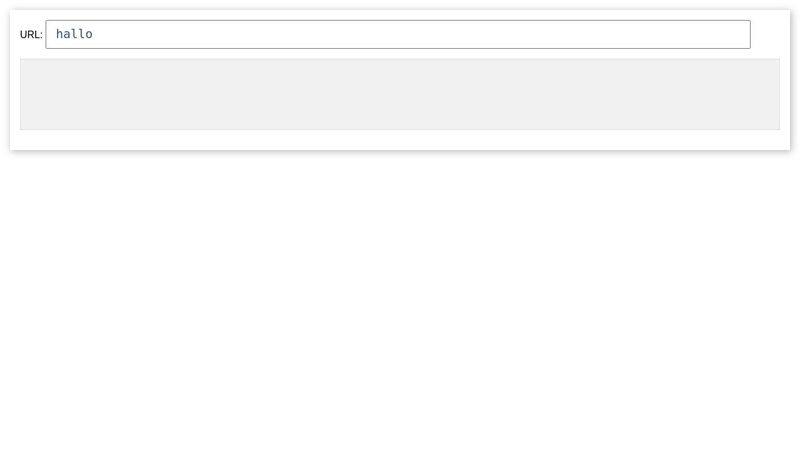 pure ES6 URL parameters parser