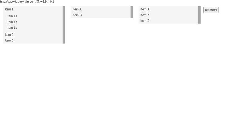 jQuery UI Drag, Drop, Sort