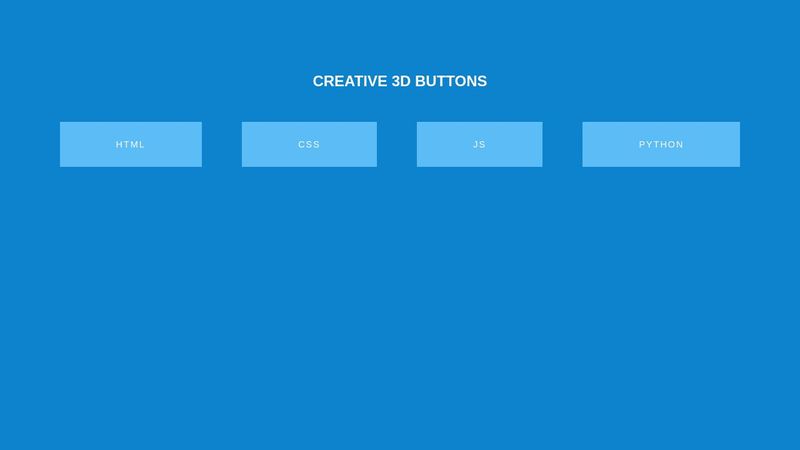 Animated 3D buttons