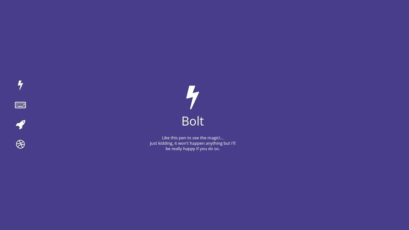 One Page Navigation CSS Menu