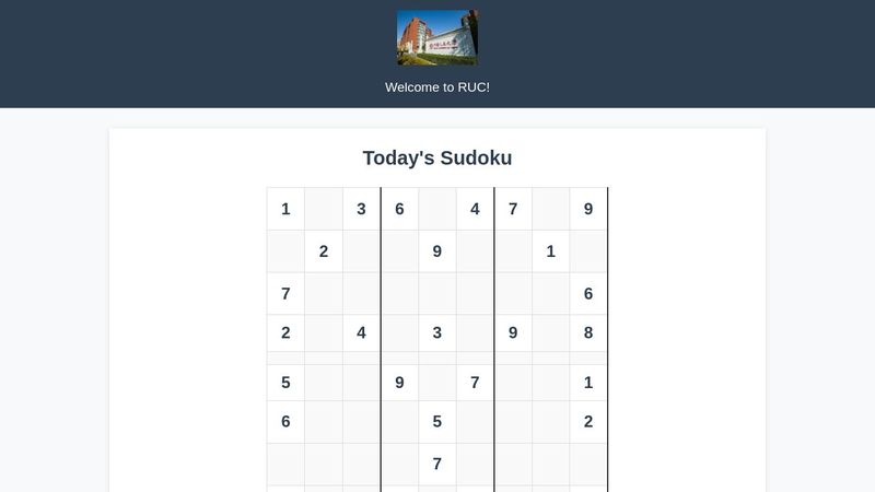 Sudoku-table-design