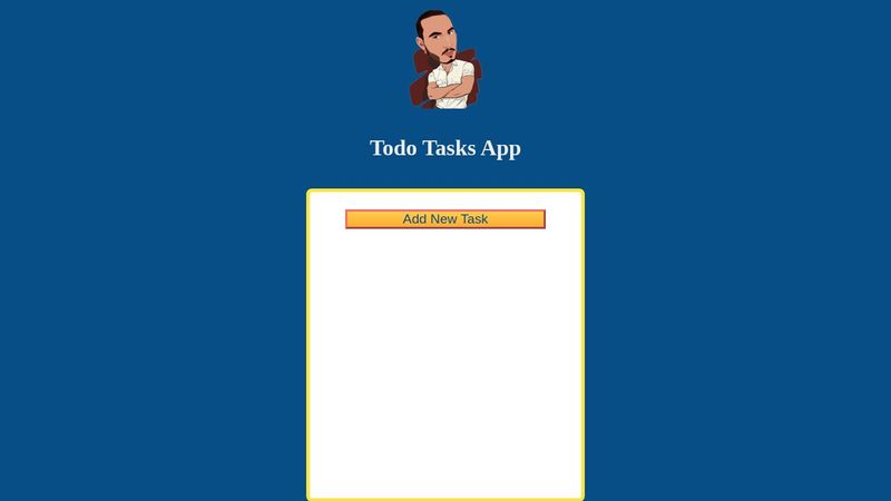TODO TASKS APP HTML/CSS/JS/LOCAL STORAGE