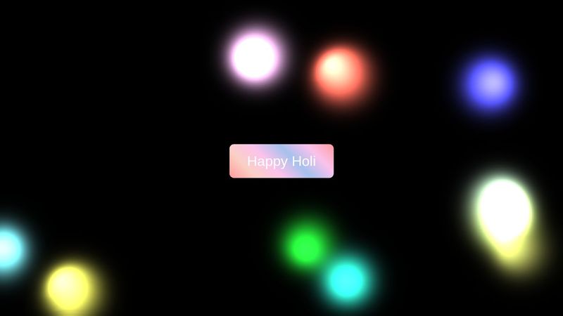 2025 happy holi special project using html css javascript