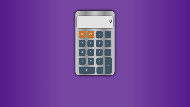 Vanilla JS Calculator