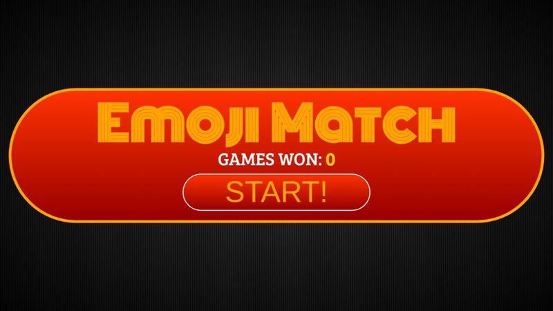 React.js Matching Game Using Emoji