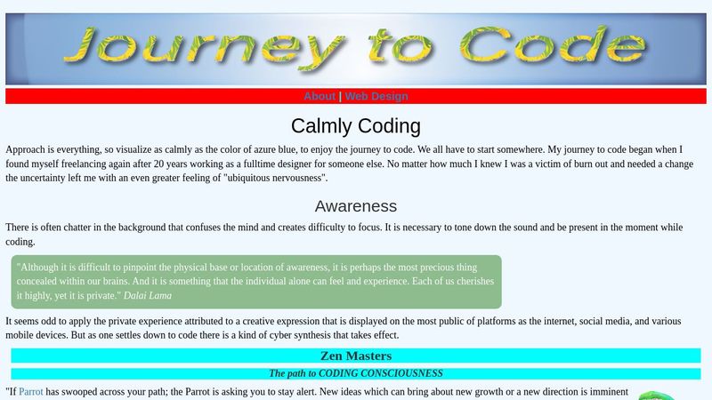 Journey to Code