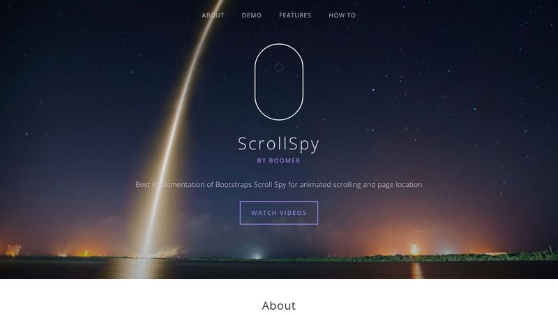 Scrollspy with animated scroll and focus