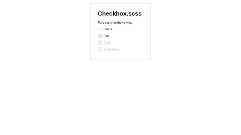 checkbox.scss