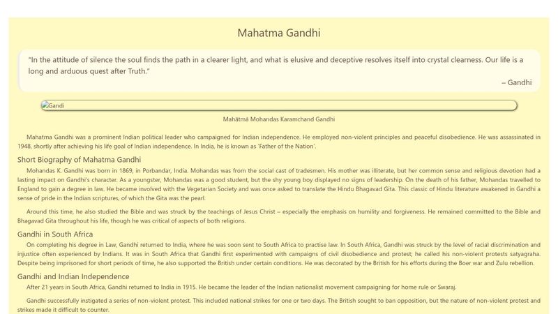 freeCodeCamp : Build a Tribute Page