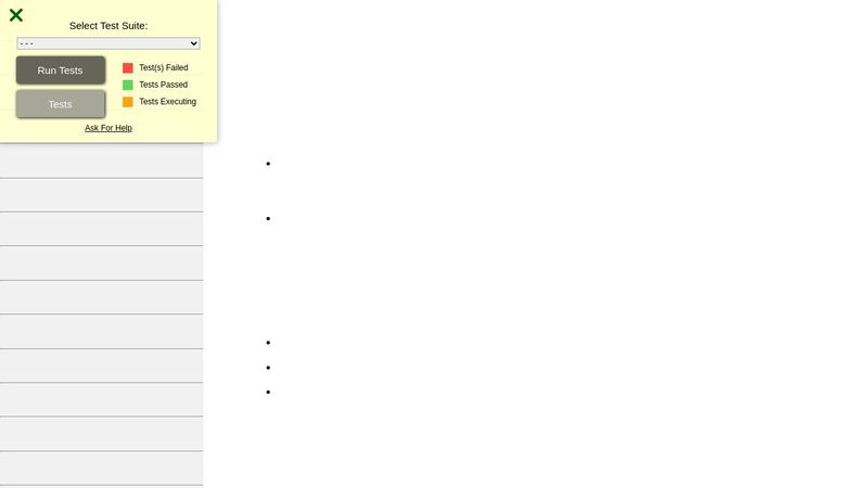 JS Documentation Page