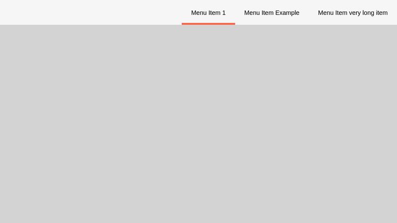Sliding underline menu 3.0