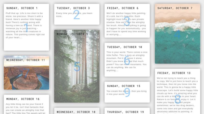 Masonry Layout - CSS Grid & JS