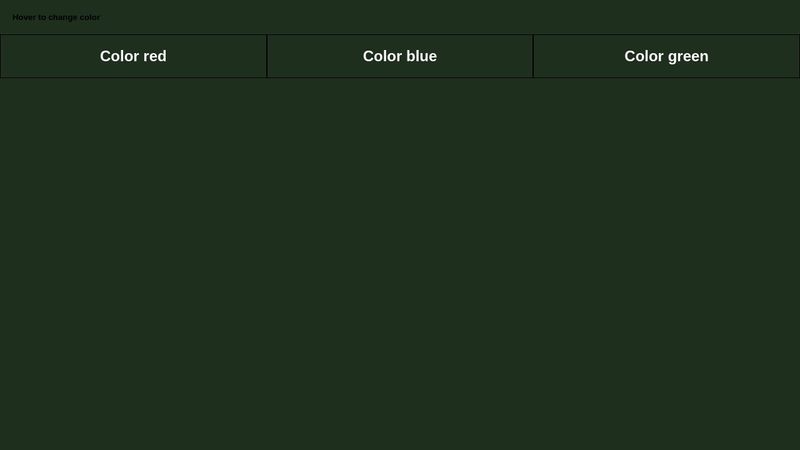 Vanilla JS - Theme Background Switcher on Hover