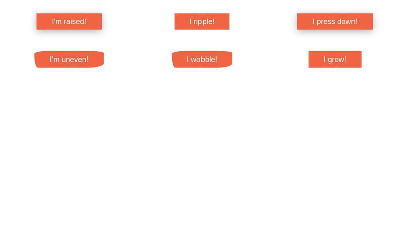 Pure CSS Buttons