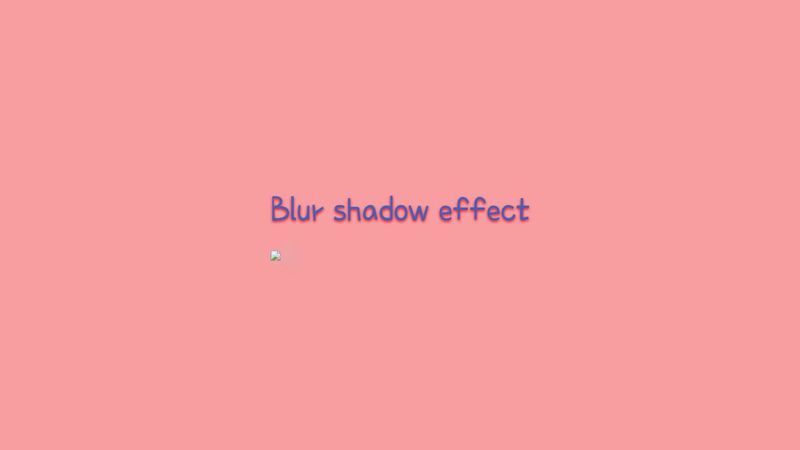 Blur Shadow jQuery Plugin