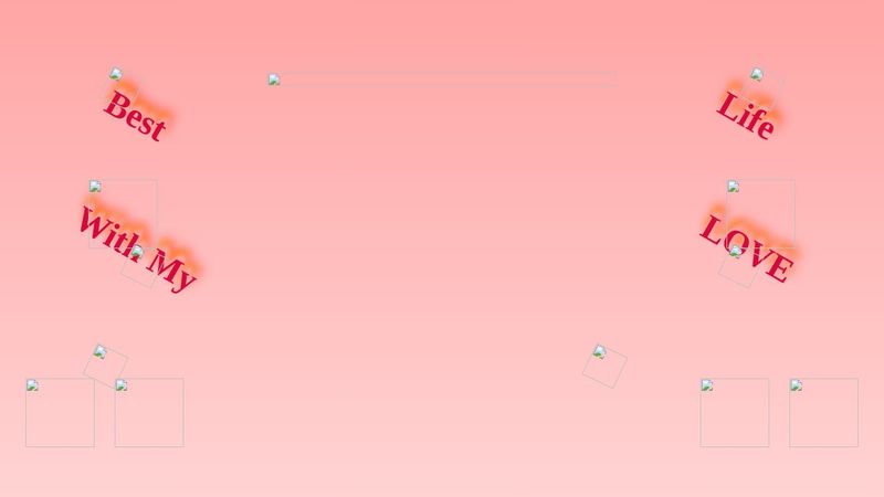 love animation with css3