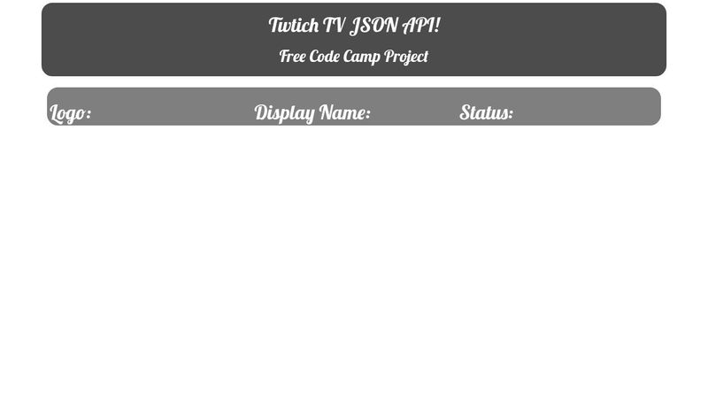 FCC Twitch TV /w ajax