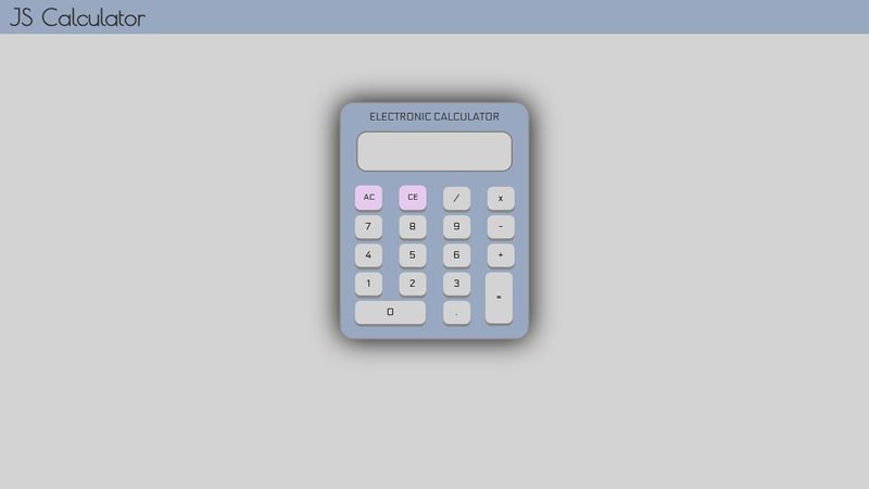 Javascript Calculator - FreeCodeCamp