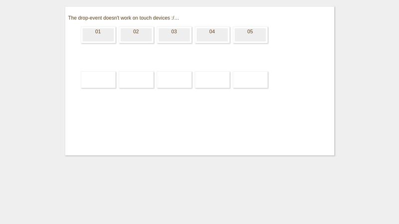 [jQuery] Sort elements with pointer events