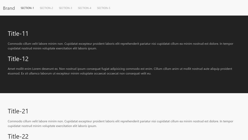 Responsive UIKit Navbar Template