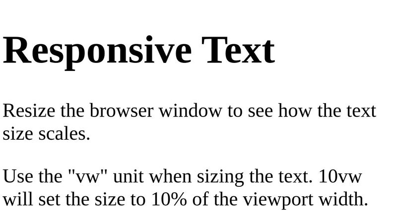 Web Layout Responsive Text Size web-layout-responsive-text-size