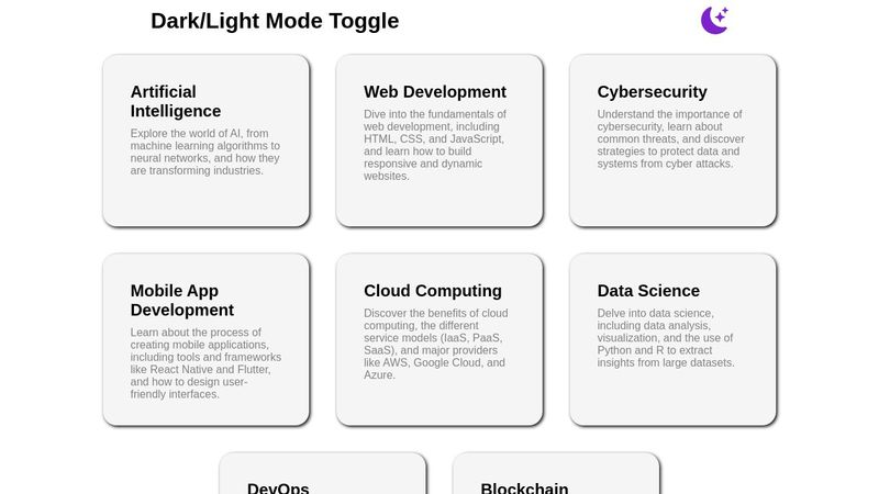 Dark/Light Mode Toggle