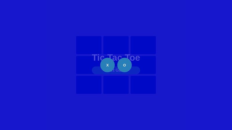 Simple Xo Game