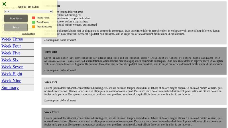 Technical Document Page