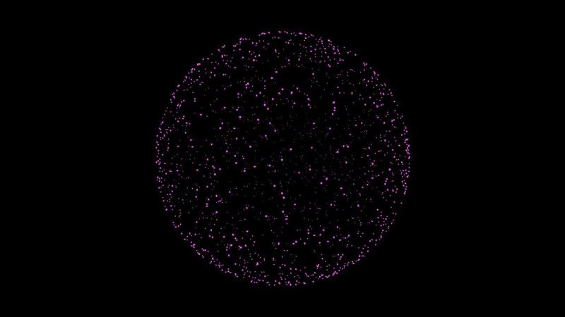 WebGL Point Sphere - GSAP 3