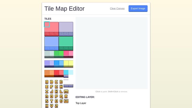 Game - Tile Map Editor