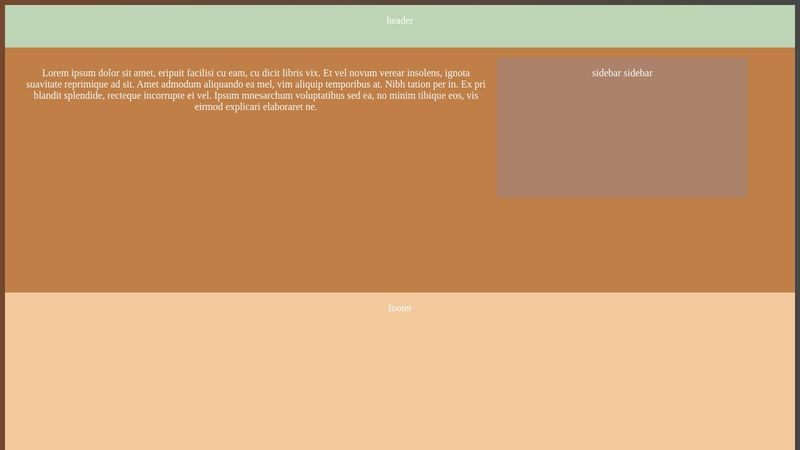 CSS Layout | CSS Layout with sticky sidebar and detect scroll by jQuery