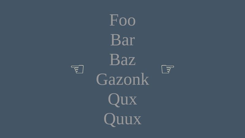 Simple collapsing responsive horizontal separators