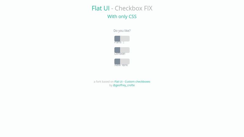 Flat UI - Checkbox FIX