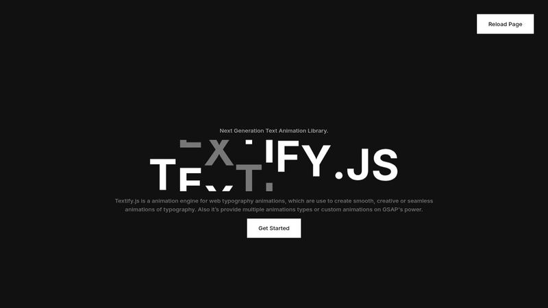 Text animation on scroll - Textify-js@3.0.1 Demo