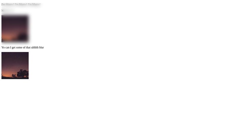 Testing CSS backdrop-filter: blur