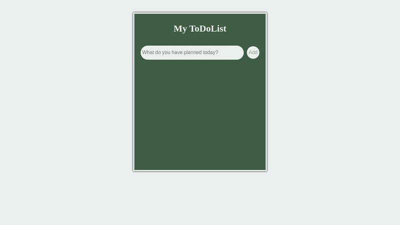 作品-TODOLIST(Vue3)