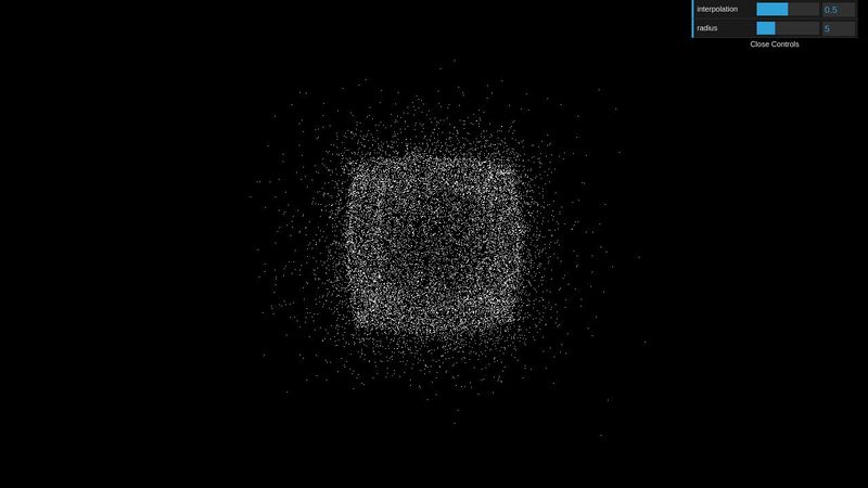 Cube Particles (Three.js, Shaders)