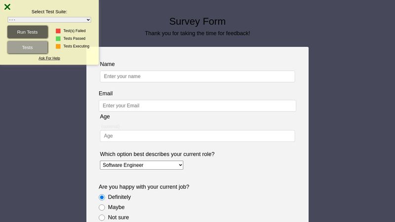 Survey Form