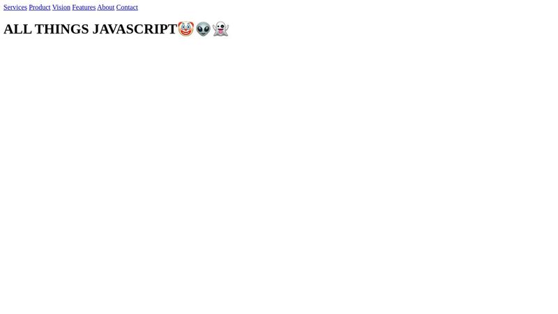 ALL THINGS JAVASCRIPT🤡👽👻 101-1/22