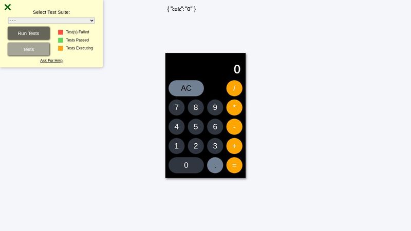 Javascript Calculator w/ React FCC