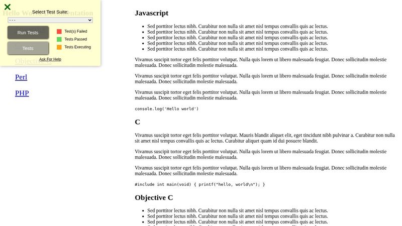 freeCodeCamp: Technical Documentation Page