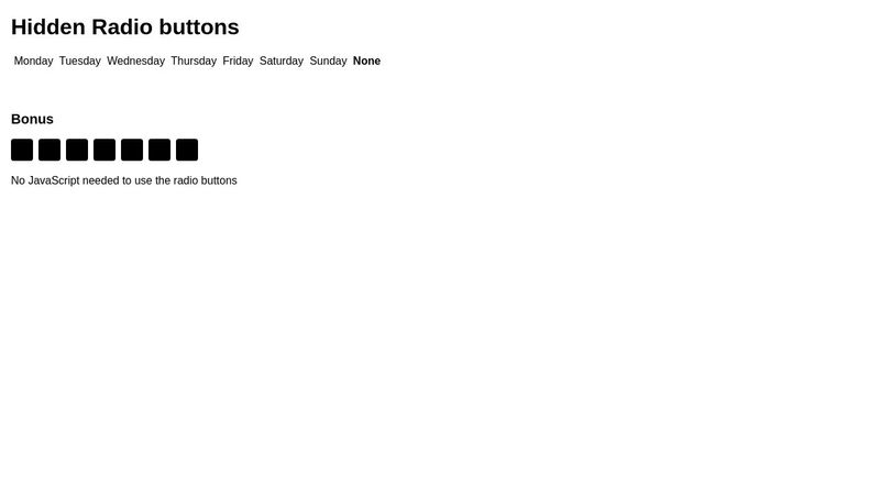 For Guilherme Barreiro (hidden radio button)