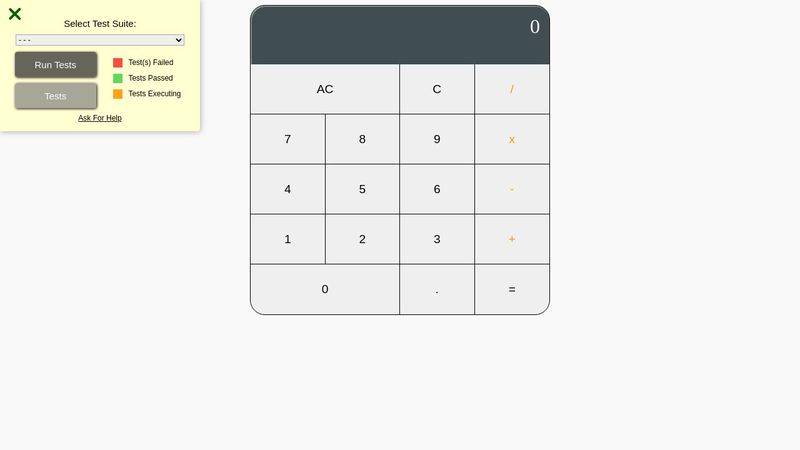 FreeCodeCamp: Js Calculator