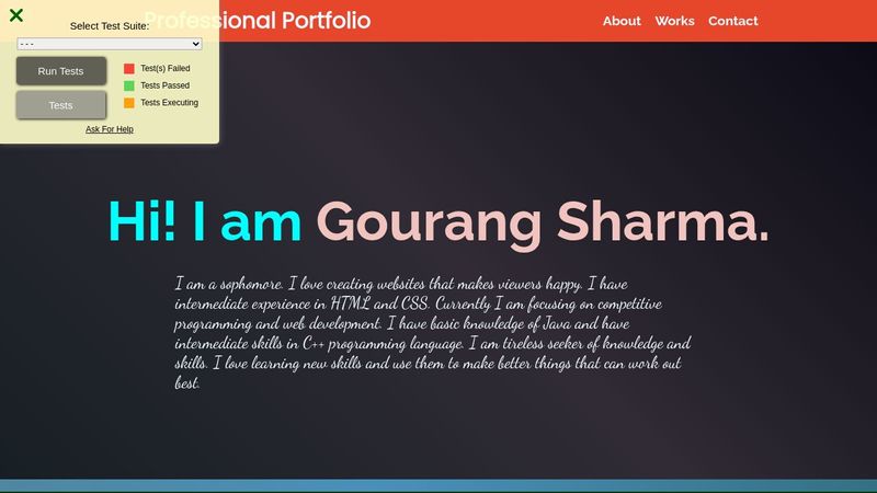 CodePen - A Pen by Gourang Sharma